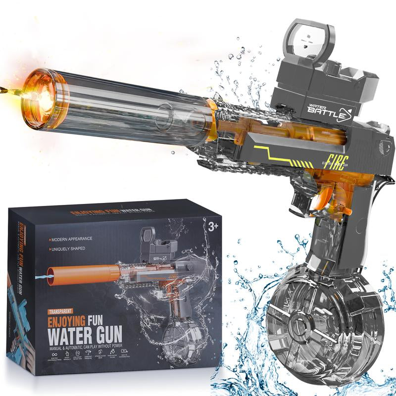 AquaBlaze™ Electric Water Blaster – LED Power Squirt Gun for Epic Summ ...